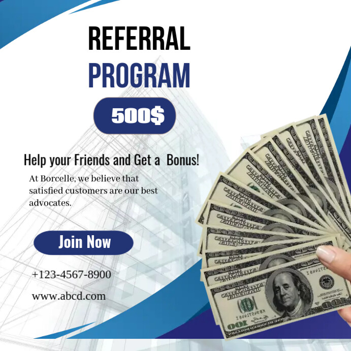 referral Program Template | PosterMyWall
