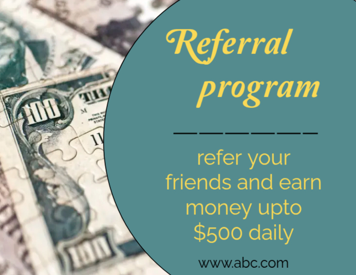 Referral program Template | PosterMyWall