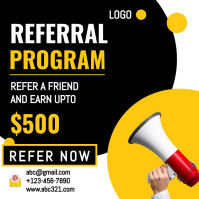 Referral Program Template | PosterMyWall