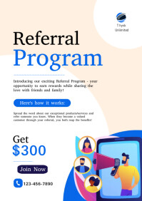 Referral program Template | PosterMyWall