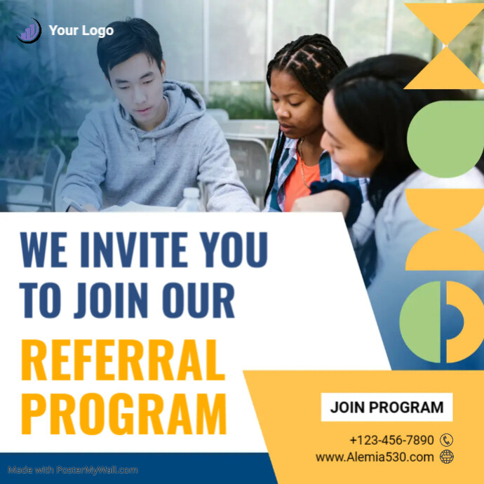Referral program Template | PosterMyWall