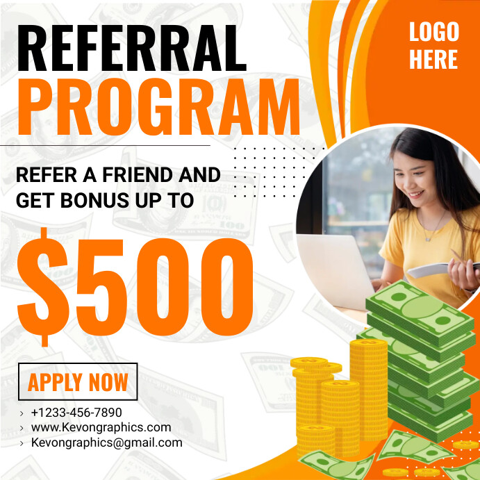 Referral program Template | PosterMyWall