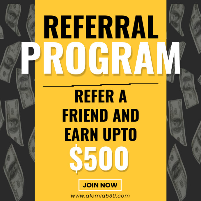 Referral program Template | PosterMyWall