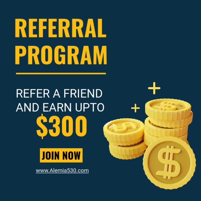 Referral program Template | PosterMyWall