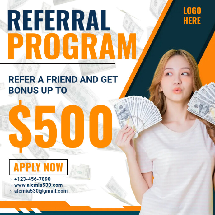 Copy of Referral program Template | PosterMyWall