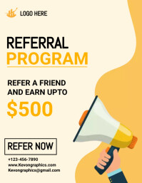 Referral Template | PosterMyWall