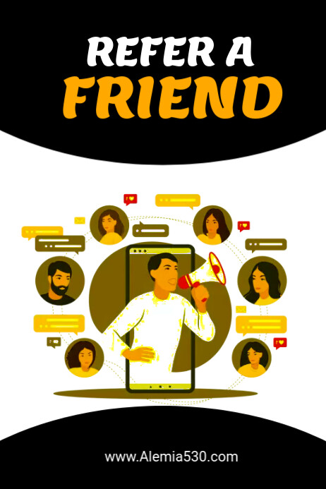 Referral program Template | PosterMyWall