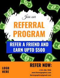 Referral program Template | PosterMyWall