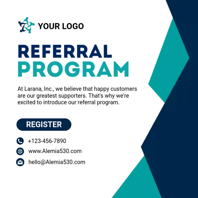 Referral program template | PosterMyWall