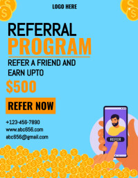 Referral program Template | PosterMyWall