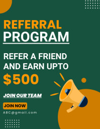 Referral program Template | PosterMyWall