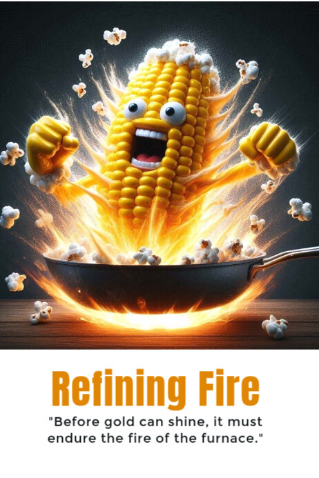 Plantilla de Refining fire | PosterMyWall