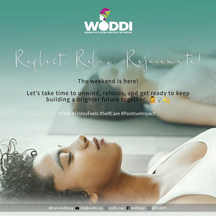 Reflect, Relax, Rejuvenate Template | PosterMyWall