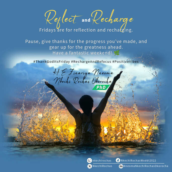 Reflect and Recharge Template | PosterMyWall