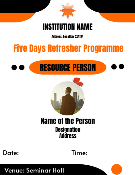 Refresher Programme Invitation Template | PosterMyWall