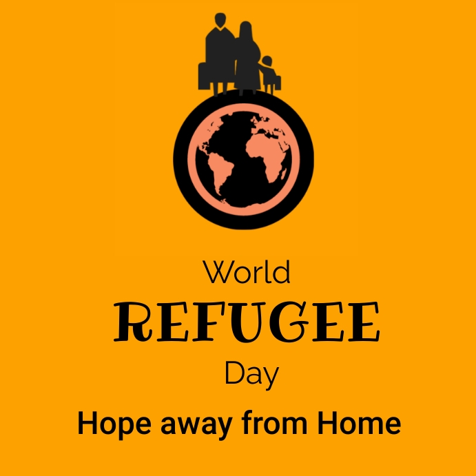 Refugee Day Template | PosterMyWall