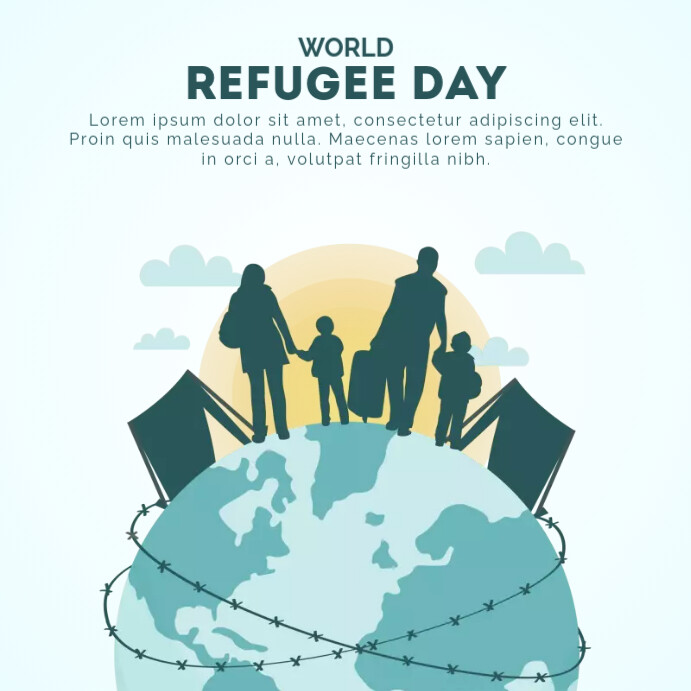 refugee day Template | PosterMyWall