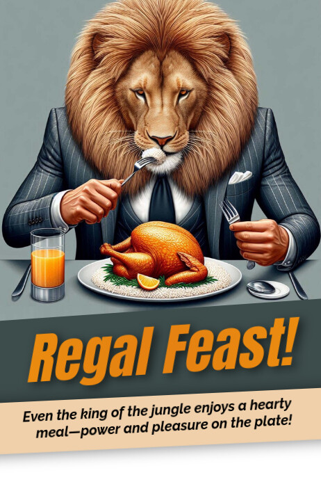 Regal feast Template | PosterMyWall