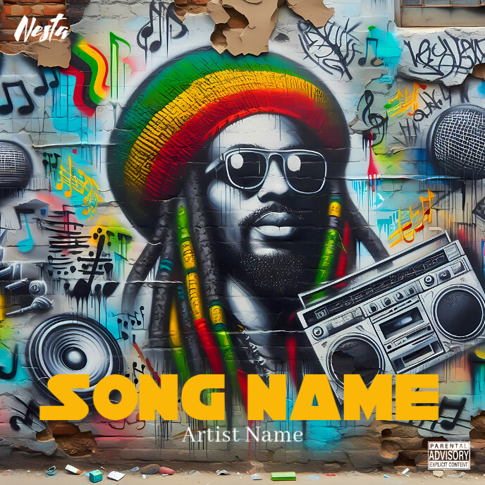 Copy of Reggae Music, Album, Song Cover | PosterMyWall