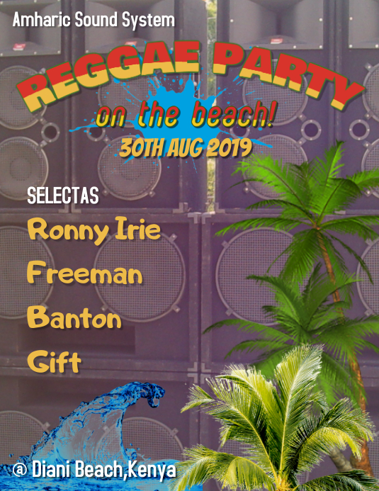 Copy of Reggae Party | PosterMyWall