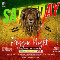Reggae Night Flyer Template | PosterMyWall
