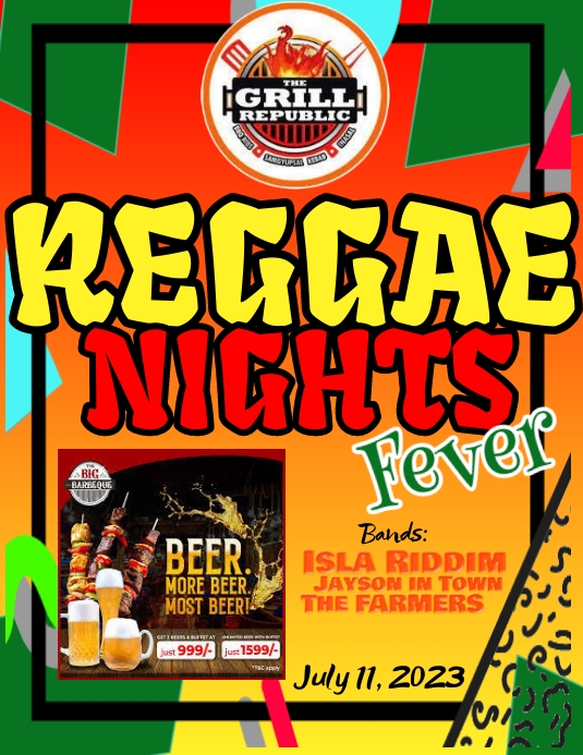 Reggae Templates | PosterMyWall