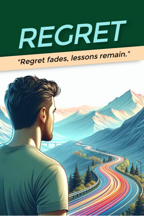 Regret Template | PosterMyWall