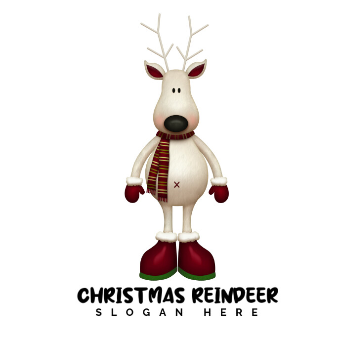 Reindeer Logo Template | PosterMyWall