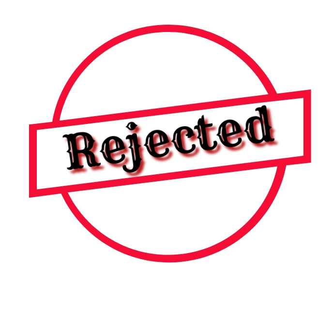 Copy of rejected | PosterMyWall