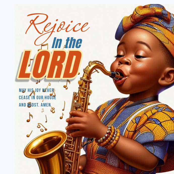 Rejoice Template | PosterMyWall