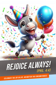 Rejoice Template | PosterMyWall