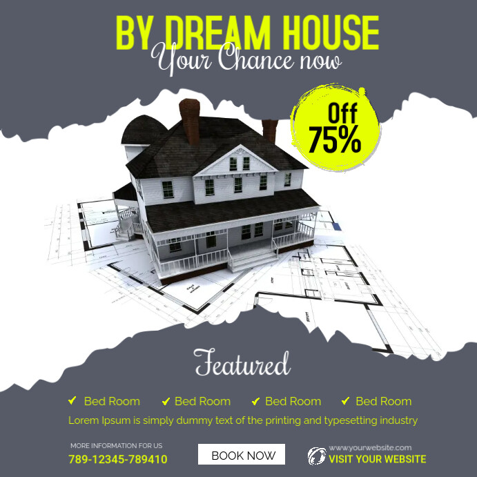 Rel Estate Template | PosterMyWall