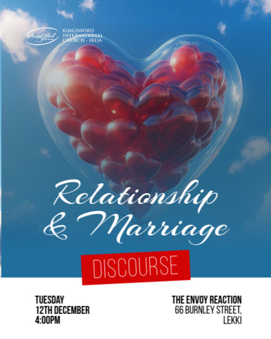 Copy of Relationship and Marriage Seminar Flyer Design | PosterMyWall
