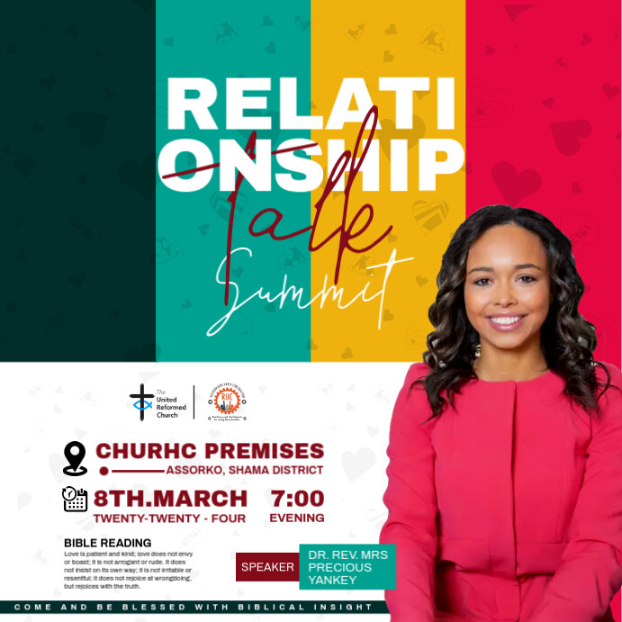 Plantilla de Relationship Summit Flyer Template | PosterMyWall