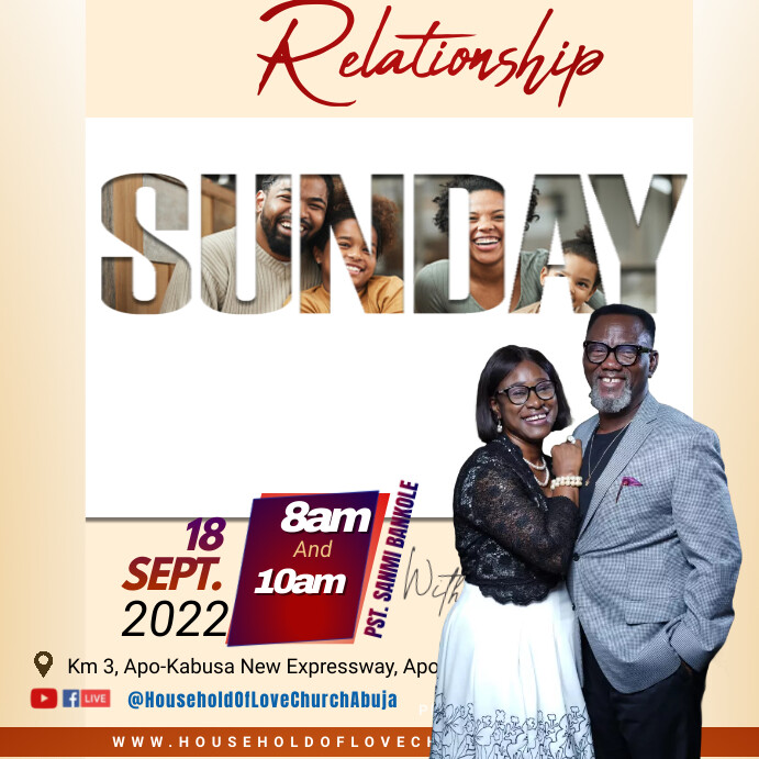 Copy of Relationship sunday | PosterMyWall