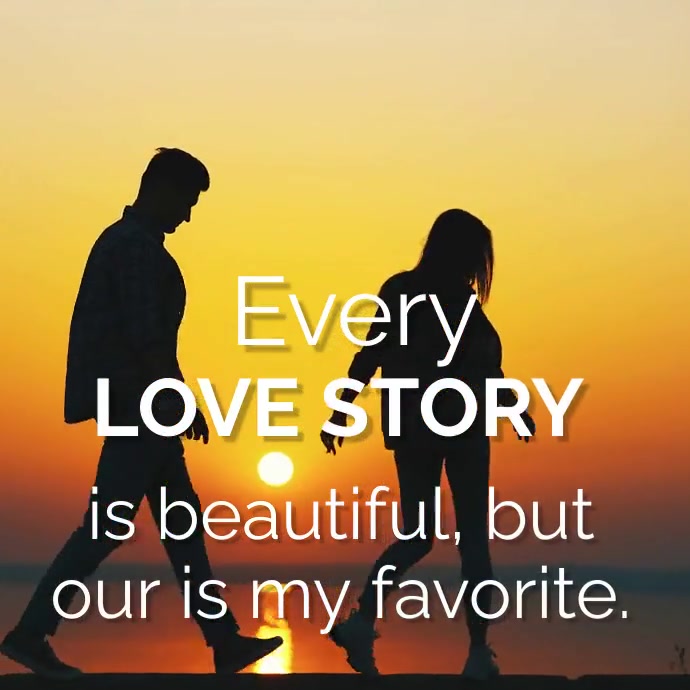 Relationship Valentine's day quote Video Template | PosterMyWall