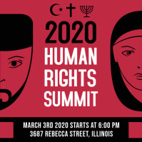 Yellow Civil Rights Ad Template | PosterMyWall