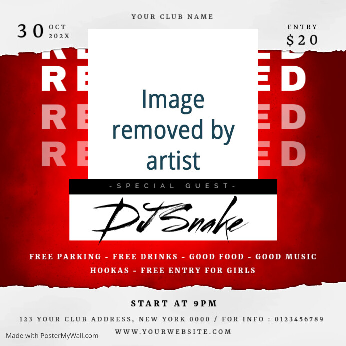 Reloaded Party Night Template | PosterMyWall