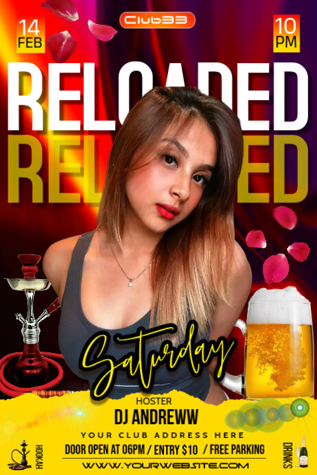 reloaded sensation Template | PosterMyWall