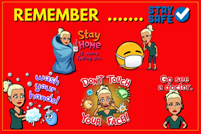 Copy of Remember Stay Safe | PosterMyWall