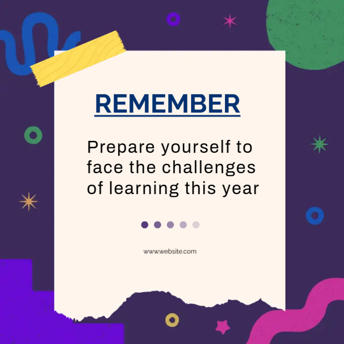 Remember that or reminder posts Template | PosterMyWall