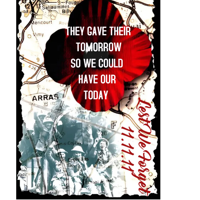 Plantilla de Rememberance day 2023 | PosterMyWall