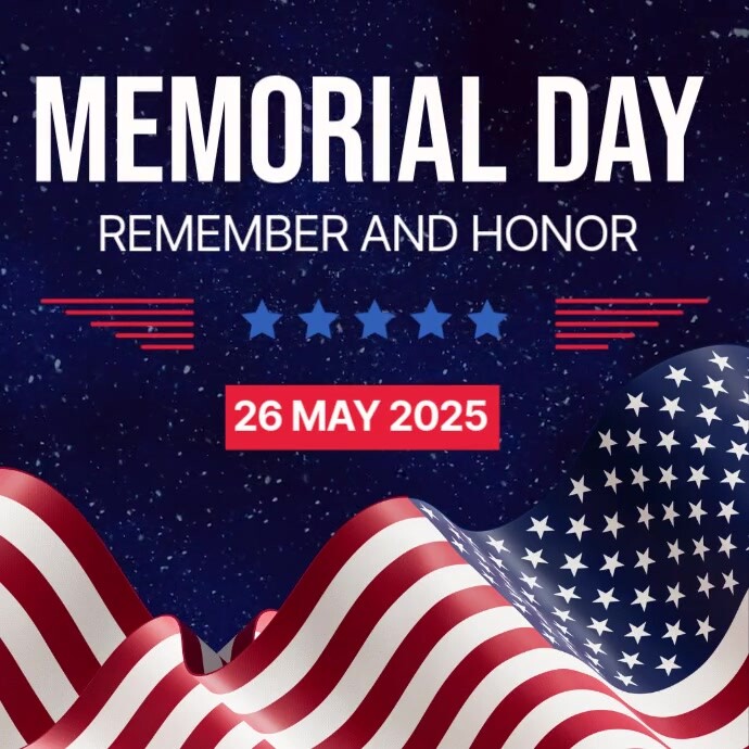 Remembering Memorial Day Poster Template | PosterMyWall