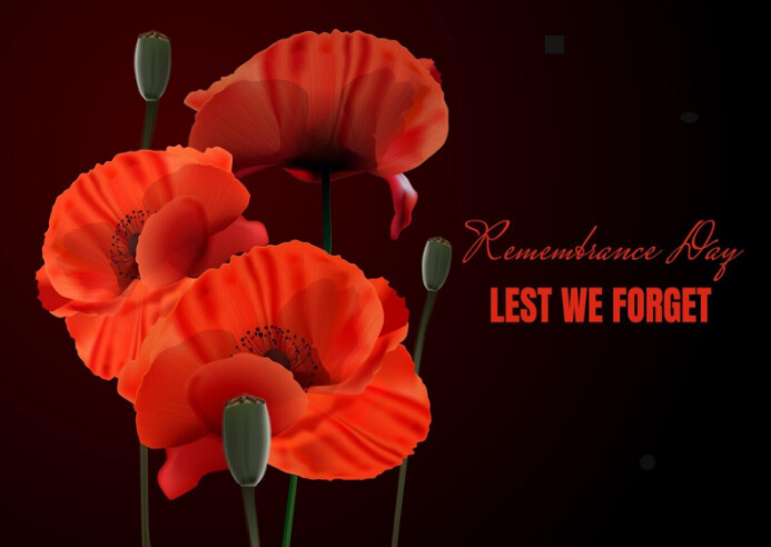 remembrance day celebration Template | PosterMyWall