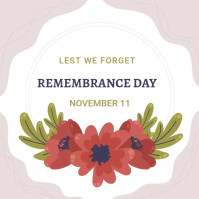 remembrance day template | PosterMyWall