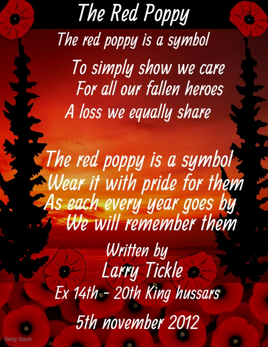 Remembrance Day Template | PosterMyWall