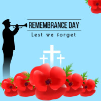 remembrance day template | PosterMyWall