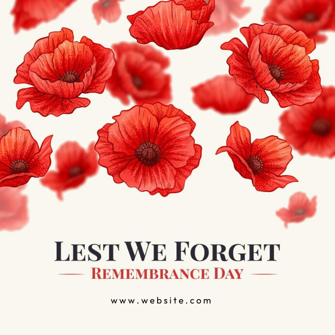 remembrance day Template | PosterMyWall