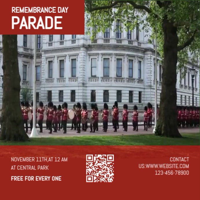 REMEMBRANCE DAY FLYER Template | PosterMyWall