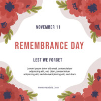 Remembrance Day Template | PosterMyWall